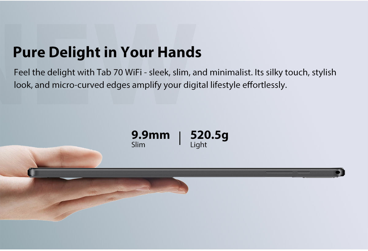 Blackview Tab 70 Wifi 3+64GB 6580mAh WiFi 6 Android タブレット - Blackview ...