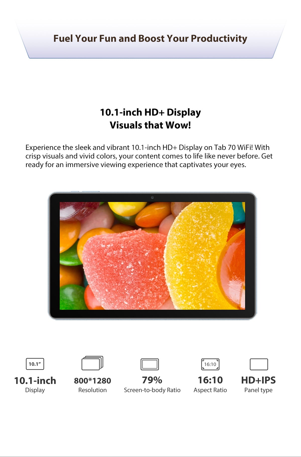 Blackview Tab 70 Wifi 3+64GB 6580mAh WiFi 6 Android タブレット - Blackview Global – Blackview ...