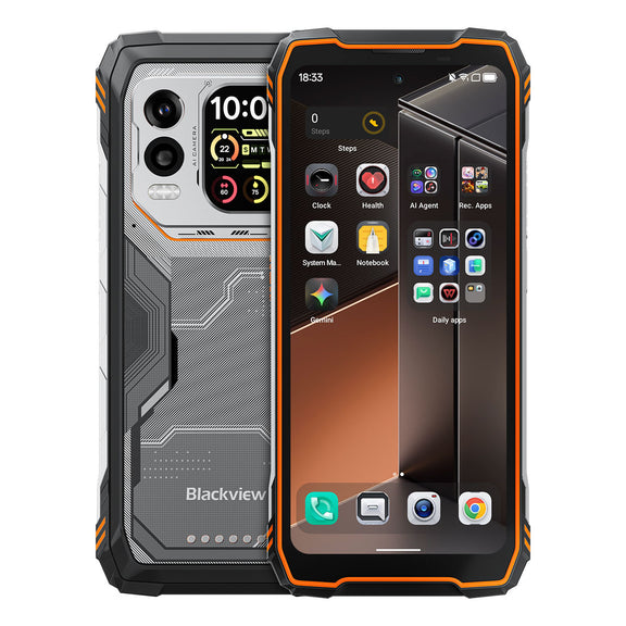 Blackview XPLORE 1 Pro 170LM Flashlight 20000mAh Ruggedized Phone ...