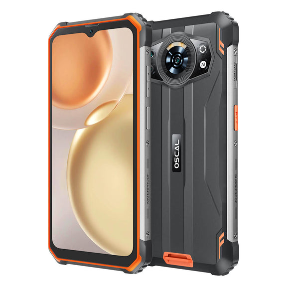 OSCAL S80 Ruggedized Smartphone over 10000mAh battery 6+128GB ...